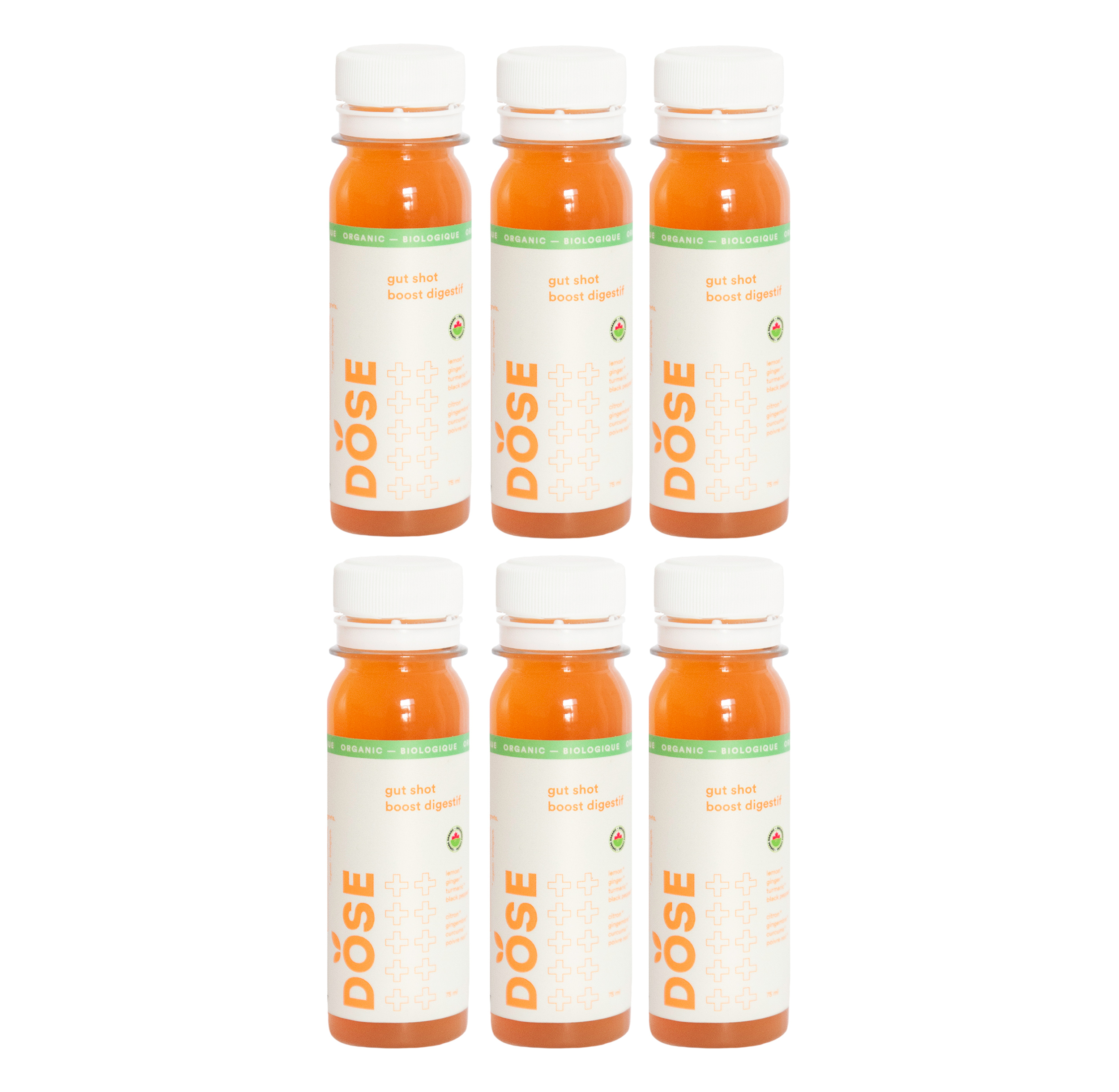Secret Pack Gut Shot 6 Organic Cold pressed Shots Pack Dose Juice Secret Pack Gut Shot 6 Organic Cold pressed Shots Pack Dose Juice